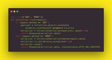 How To Build An Api Endpoint For Managing Collections A Django View