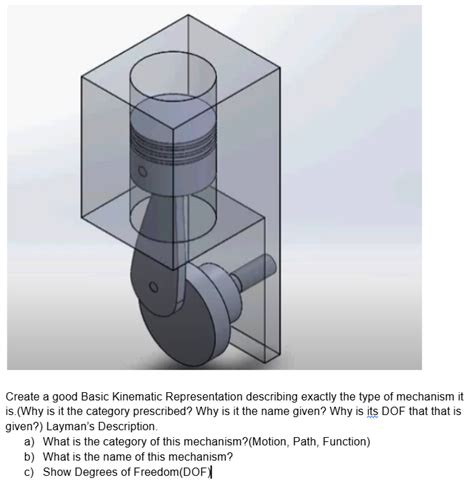 Solved Create A Good Basic Kinematic Representation