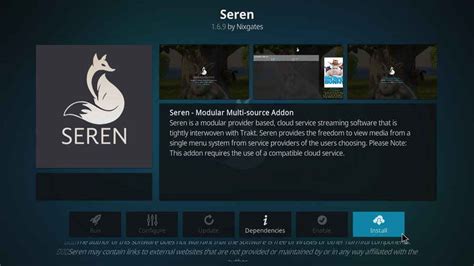How To Install And Setup Seren Addon On Kodi