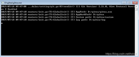 【git笔记】gitea 本地仓库搭建gitea官网 Csdn博客