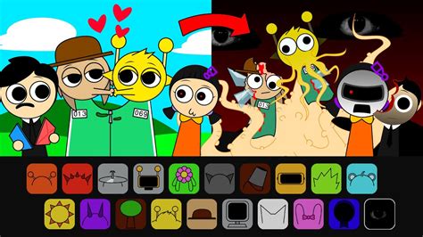Incredibox Sprunki Oc x Squid Game Sinner Edition, Tunner x Simon SUS Mod Become Monster Squid ...