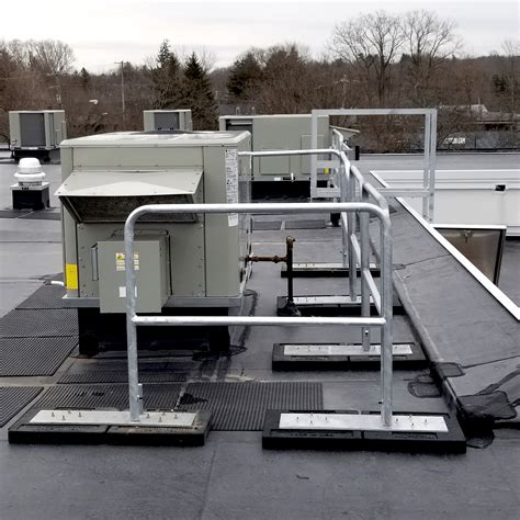 Roof Railing Systems Fall Protection Rooftop Safety Systems