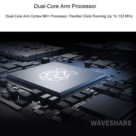 waveshare rp2040 lcd 0 96 pico like mcu board raspberry pi rp2040