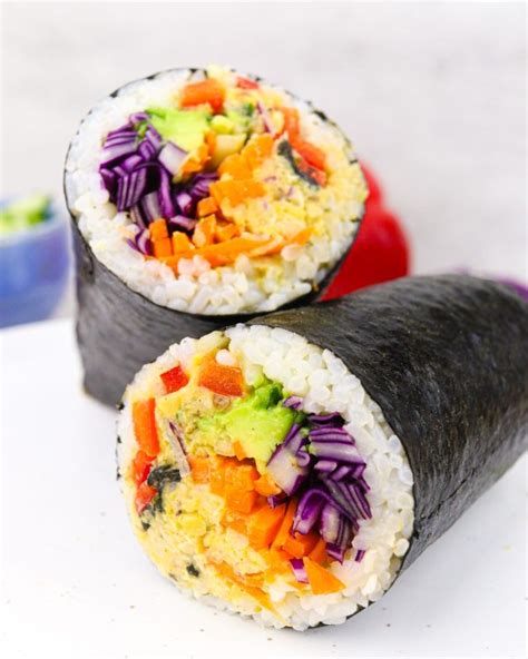 Vegan Sushi Burrito Recipe Cheap Lazy Vegan