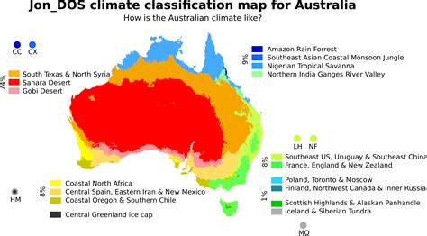 Yet Another Climate Classification Map For Australia Mapporn