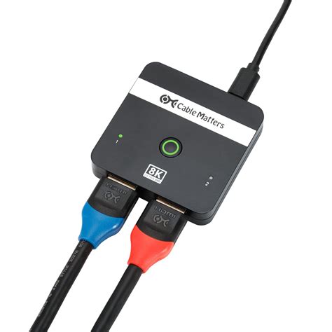 2 Port 8k Hdmi Switch Hdmi 2 1 Switcher 4k 120hz 8k 60hz Uhd Hdr10