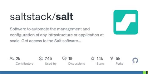 Nicholas Aronne On Linkedin Github Saltstacksalt Software To