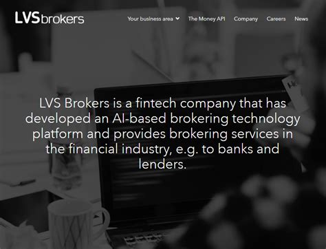 Lvs Brokers Ai Based Brokering Technology