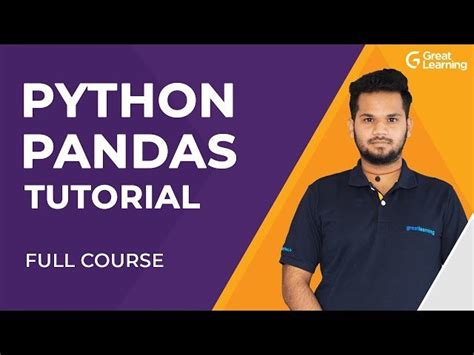 Free Video Python Pandas Tutorial From Great Learning Class Central