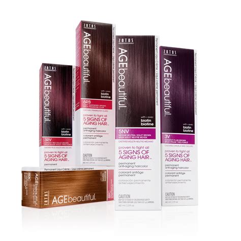 Red Hair Dye Agebeautiful® 100 Gray Coverage Hair Color