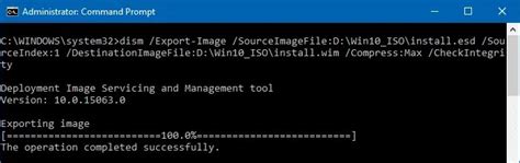 How To Convert Esd To Wim Using Dism Or Ntlite In Windows 10