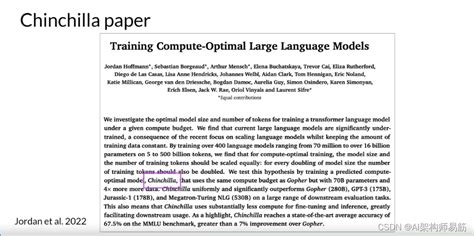 Llms 缩放法则和计算最优模型scaling Laws And Compute Optimal Modelsllama 不用scaling