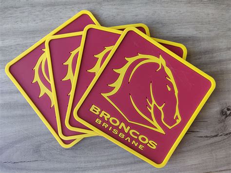 Brisbane Broncos Coasters Aussie Cave Supplies