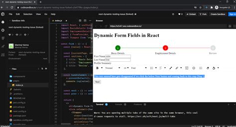 Javascript Component Re Render Issue Snippet Attached Stack Overflow