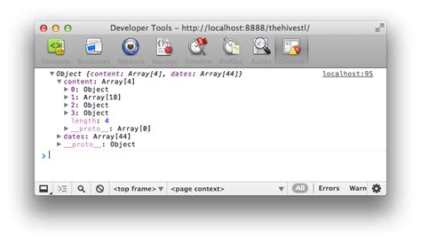 Javascript Twitter Api Returns Unnamed Array For Timeline Stack