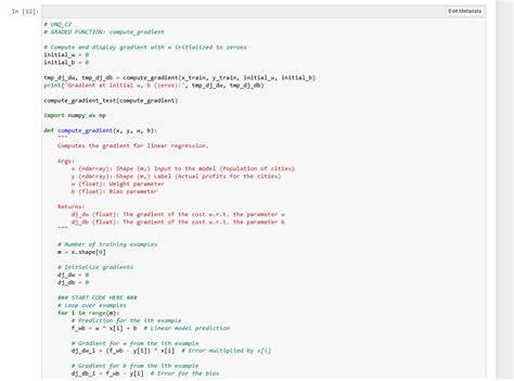 Machine Learning Coursera Week2 C1 Linear Regression Ai Discussions Deeplearning Ai