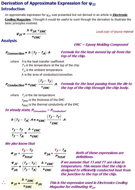 Compact Thermal Models For Electrical Components Math Encounters Blog