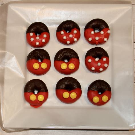 Mickey And Minnie Donuts Pixie Dust And Posies