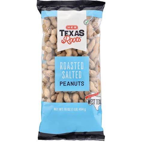 H E B Texas Roots In Shell Roasted Peanuts Salted Fig App