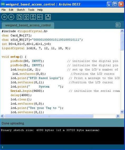 Interfacing EM 18 μRFID reader Wiegand26 with Arduino UNO rhydoLABZ wiki