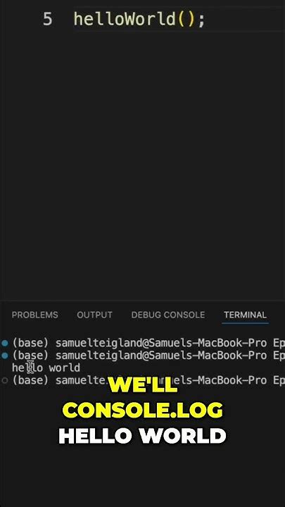 Creating And Executing Functions In Javascript Youtube