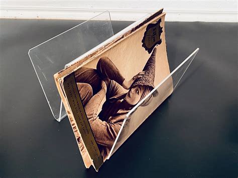 Plexiglass Perspex Magazine Newspaper Rack Italy 1980s Vintage Decor Etsy