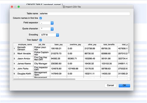 SQL Joins Salaries And Baby Names Public Affairs Data Journalism At Stanford Fall