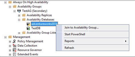 Applying Transaction Logs To The Secondary Replica In Sql Server Always On Availability Groups