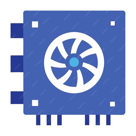 Premium Vector Computer Hardware Components Parts And Devices Featuring Graphics Processing