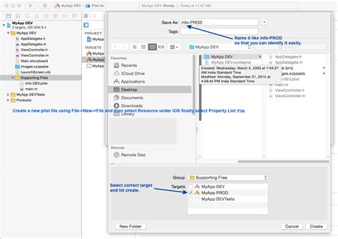 Ios Xcode Build Settings Remove Code From Plist On Production Build
