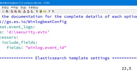 케세라세라 Winlogbeat의 파일 연동