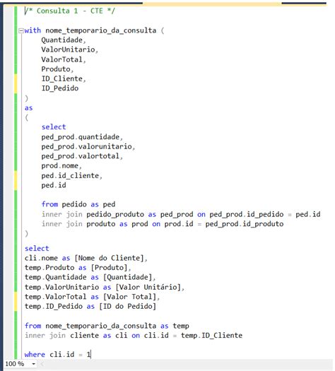 Sql Server With Common Table Expression Ou Expressão De Tabela Comum Juarez Júnior