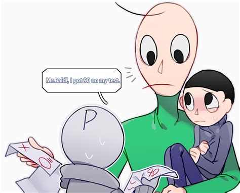 Pin By 💚 On Baldis Basics Baldis Basics Basic Fan Art