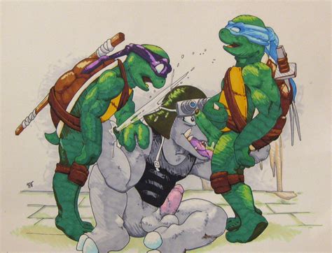 Post Donatello Leonardo Rocksteady Teenage Mutant Ninja Turtles