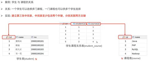 20 基础sql 多表查询 多表关系（一对多，多对多，一对一） 马铃薯1 博客园