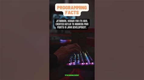 Must Know Facts About Coding Programming Tech Industry And More Youtube