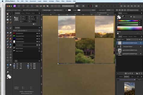 Live Filter Procedural Texture Presets Weird Lines When Alpha Is Selected Affinity On