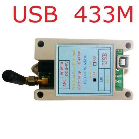 Rt4ae01 Vhf Uhf Radio Modem 433m Rs232 Usb Wireless Transceiver Serial Data Long Distance