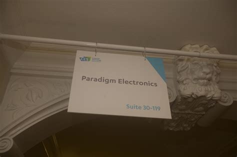 Paradigm Electronics No CES Audio Federation