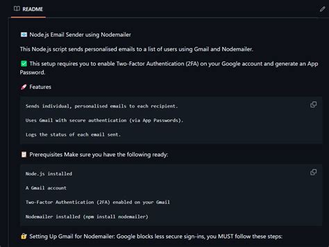 Nodejs Javascript Coding Projects Nodemailer Gmail Automation