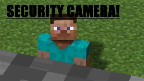 Security Camera Minecraft Animation Youtube