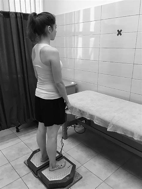 Patient During The Static Postural Stability Measurement Figure 2 Download Scientific Diagram