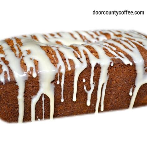 Coffee Maple Date Nut Bread With Glaze