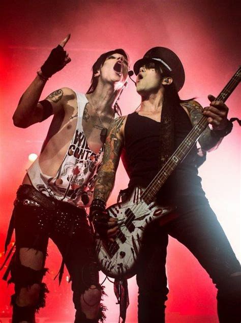 Ashley Purdy And Andy Biersack Bvb Black Veil Brides Andy Black Viel