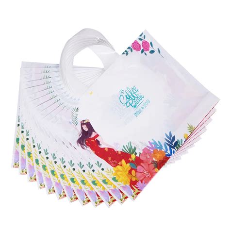 플라스틱 의류 보관 가방 여성용 고급 플라스틱 선물 가방 핸드캐리 고무 가방 큰 패키지선물가방and포장용품 Aliexpress