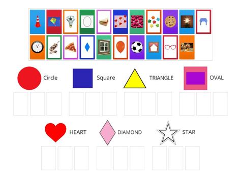 Shapes Group Sort