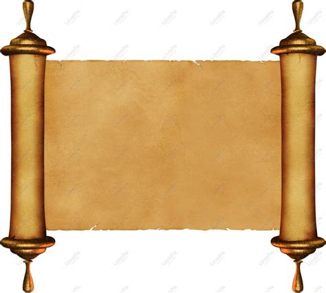 Classical Scroll Game Material Classical Scroll Material Template