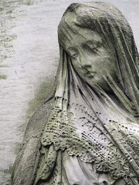 Shrouded By Marzenaabl Cemetery Art Cemetery Statues Statue