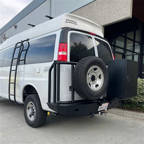 Aluminess Rear Bumper For Chevy Express And Gmc Savana Vans