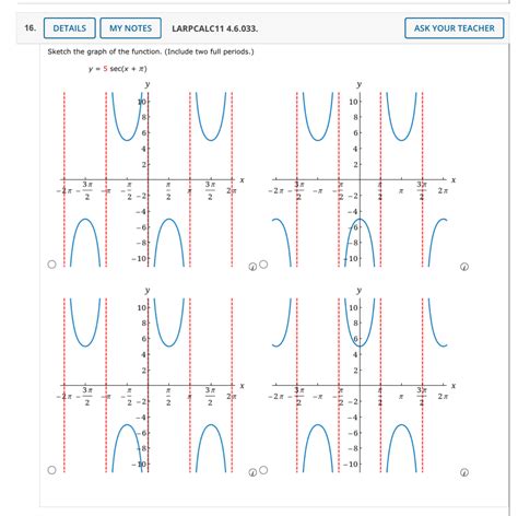 solved larpcalc11 4 6 033 sketch the graph of the function